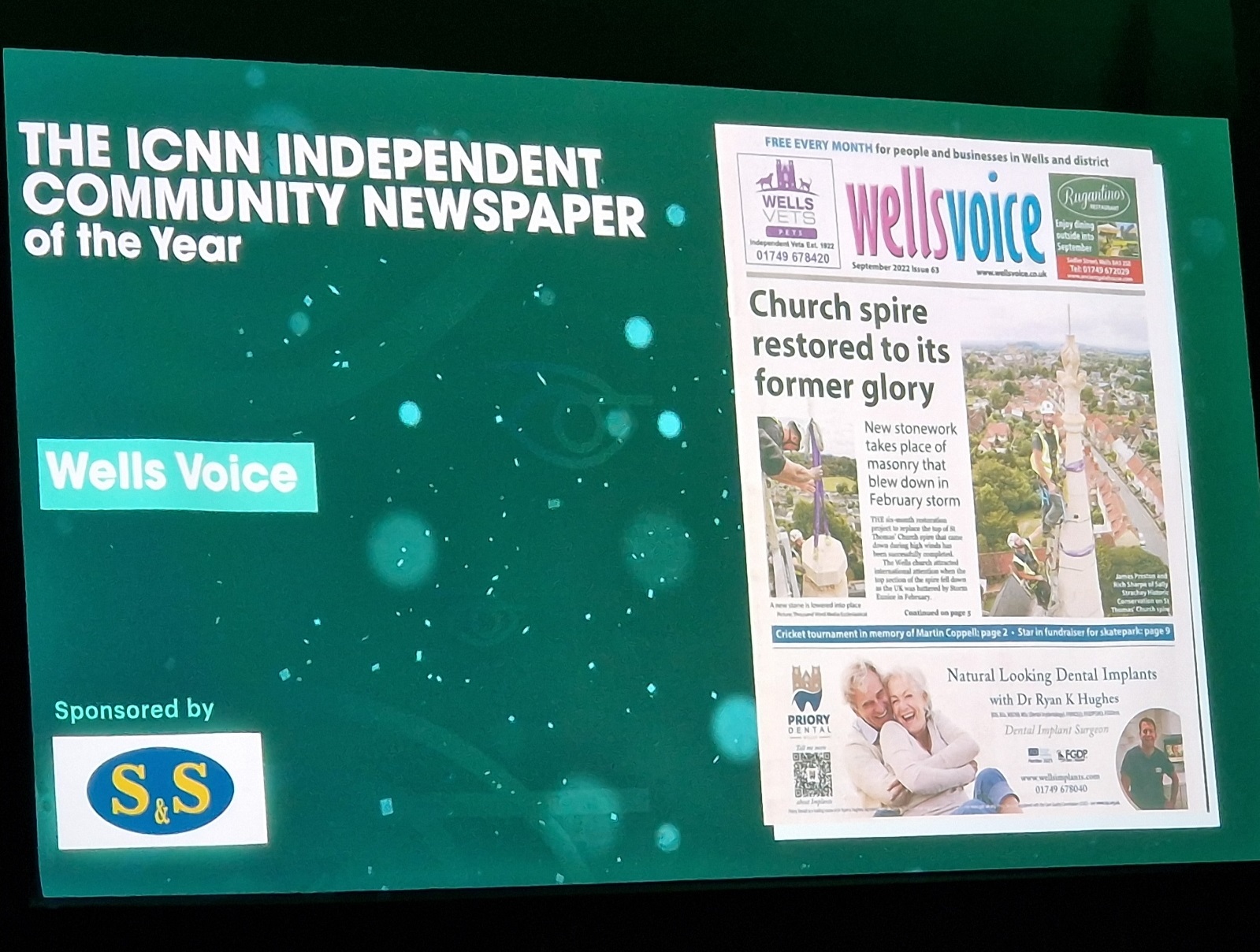 Voice newspaper celebrated at glittering ceremony - Filton Voice